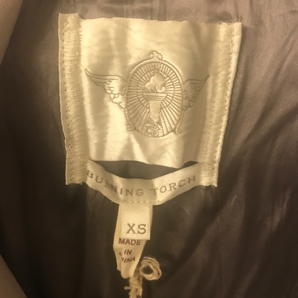 Burning Torch | Jackets & Coats | Burning Torch Leather Jacket | Poshmark